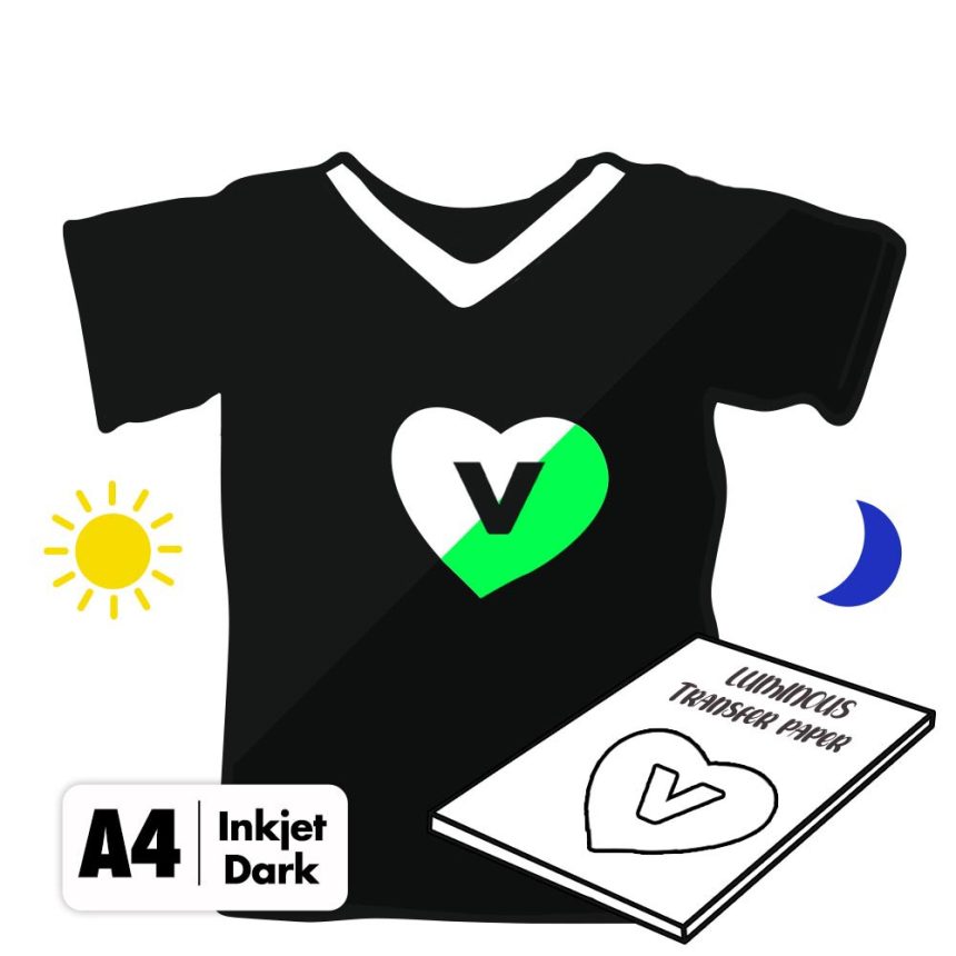 Inkjet Iron on transfer paper for light fabric-Tshit printing solution