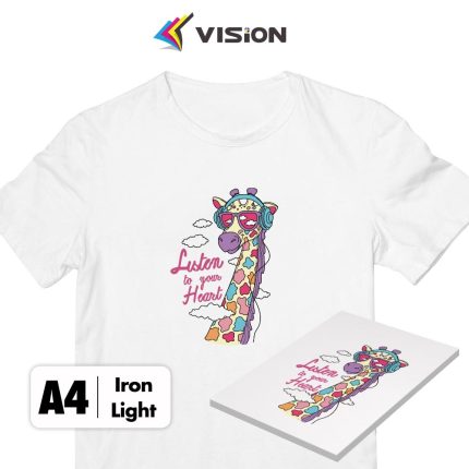 Inkjet Iron on transfer paper for light fabric-Tshit printing solution