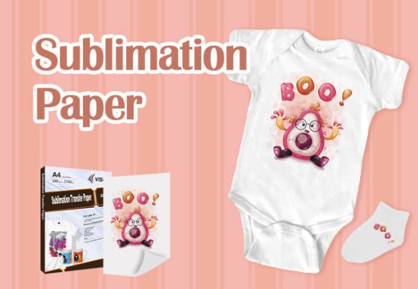 What does sublimation paper look like?|sublimation printing