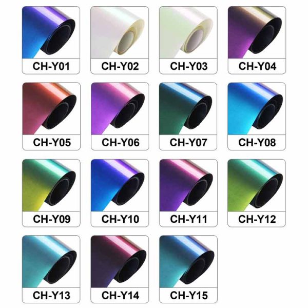 Chameleon Heat Transfer Vinyl Y01 | HTV Vinyl factory