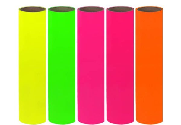 Vision EasyWeed Fluorescent heat transfer vinyl