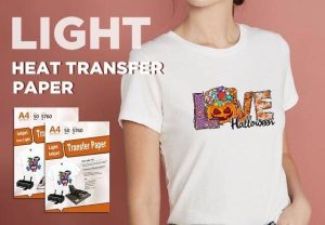How to use light fabric transfer paper?