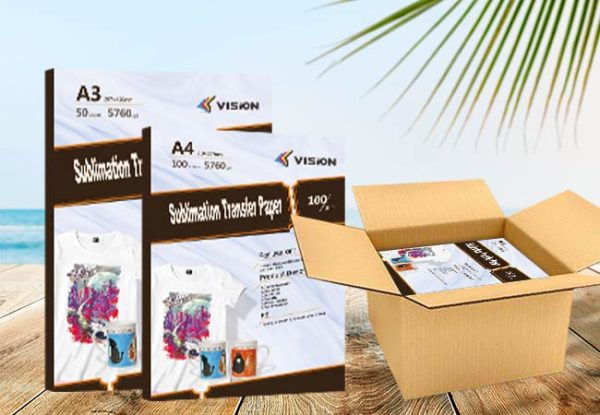 How to determine printable side of sublimation paper