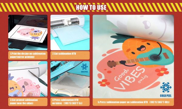 [2022 New] Printable Sublimation Vinyl Roll - VISION Manufacturer