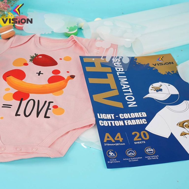 Sublimation Vinyl Sheet On 100% Cotton Tshirts - China Factory