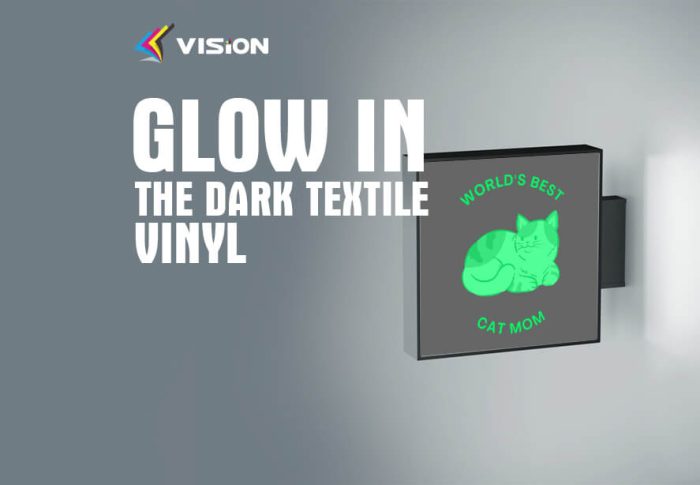 Heat transfer vinyl:Reflective and Glow-in-the-dark