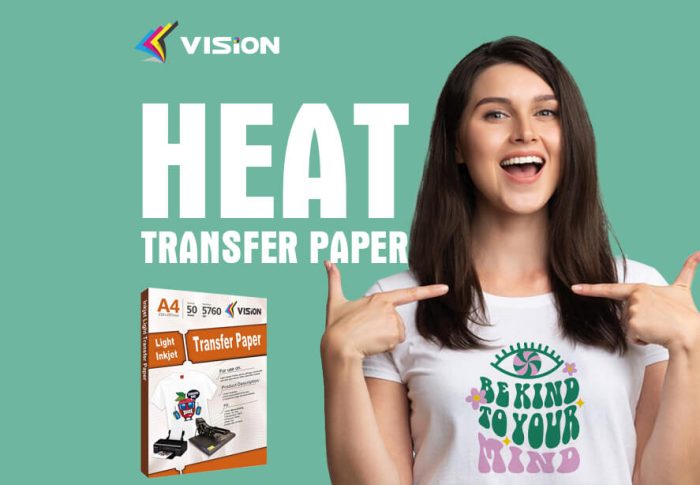 2 hot Tshirt printing solutions: heat transfer paper and printable vinyl