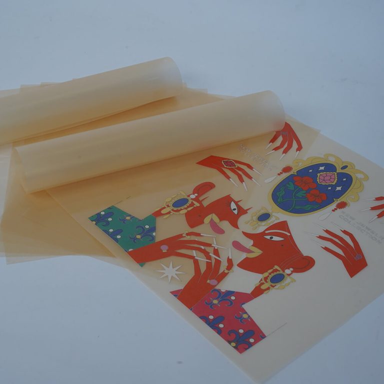 DTF Film with Gold Effect for T-shirt Transfer | Visionsub