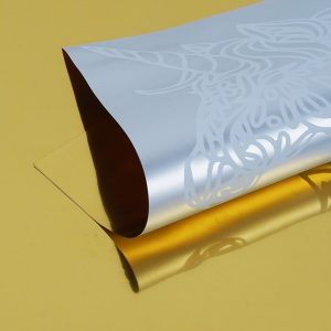 DTF Film with foil gold effect for tshirt printing | Visionsub