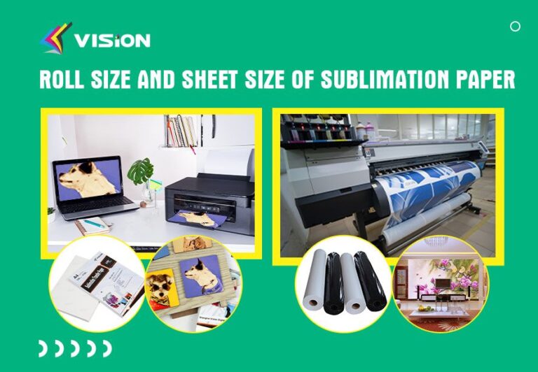 Roll Size and Sheet Size of sublimation paper