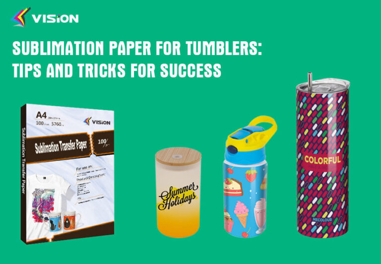 How to determine printable side of sublimation paper