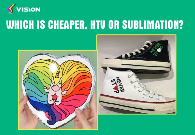 Which is cheaper, HTV or sublimation?
